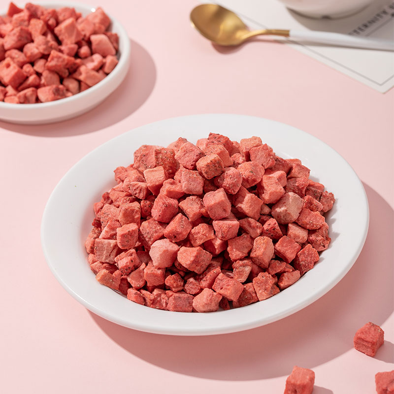 China Freeze Dried Strawberry Dice Manufacturer and Supplier | Richfield